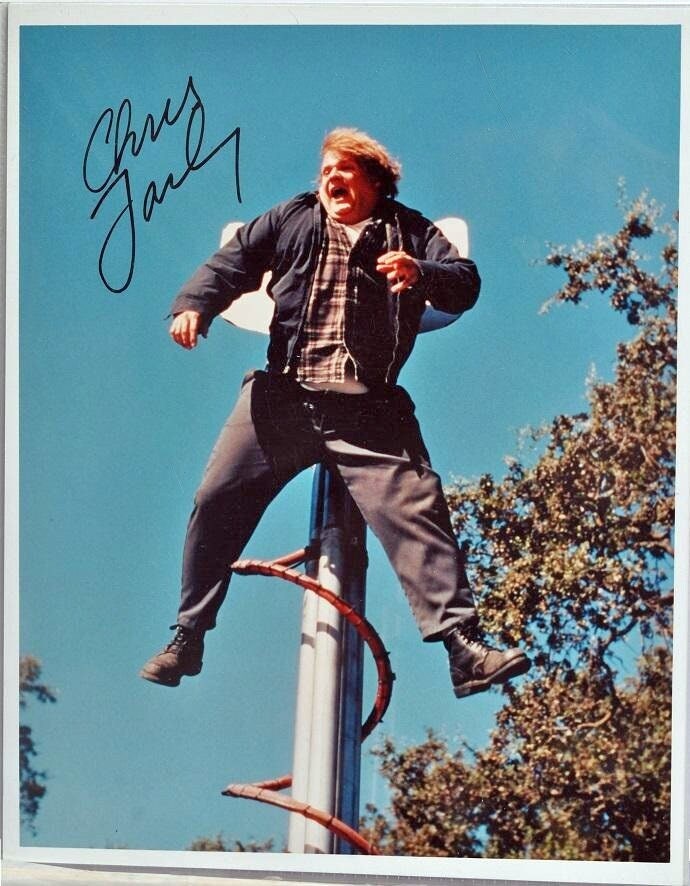 Chris Farley Signed Photo - Blacksheep - W/COA - Etsy