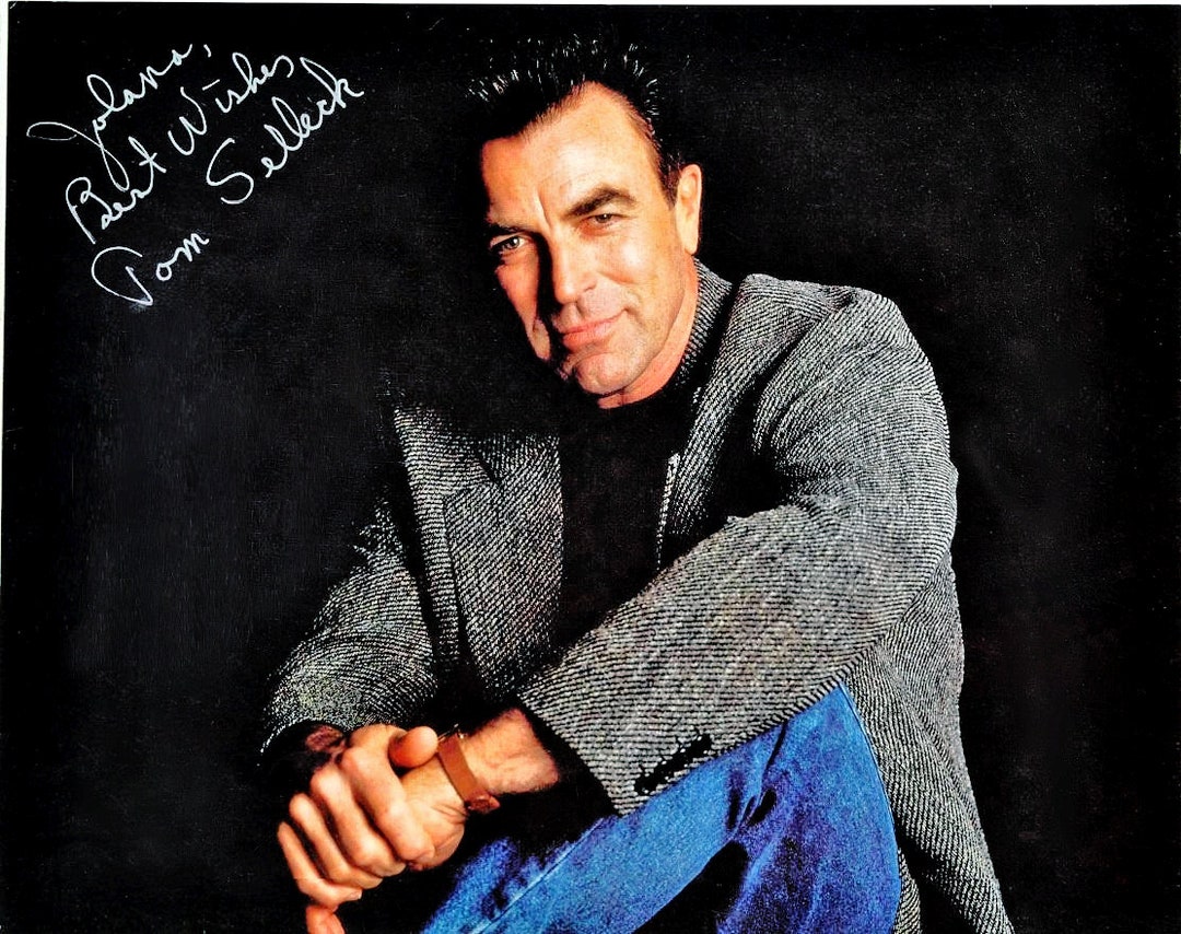 Tom Selleck Signed Photo - W/COA - Etsy