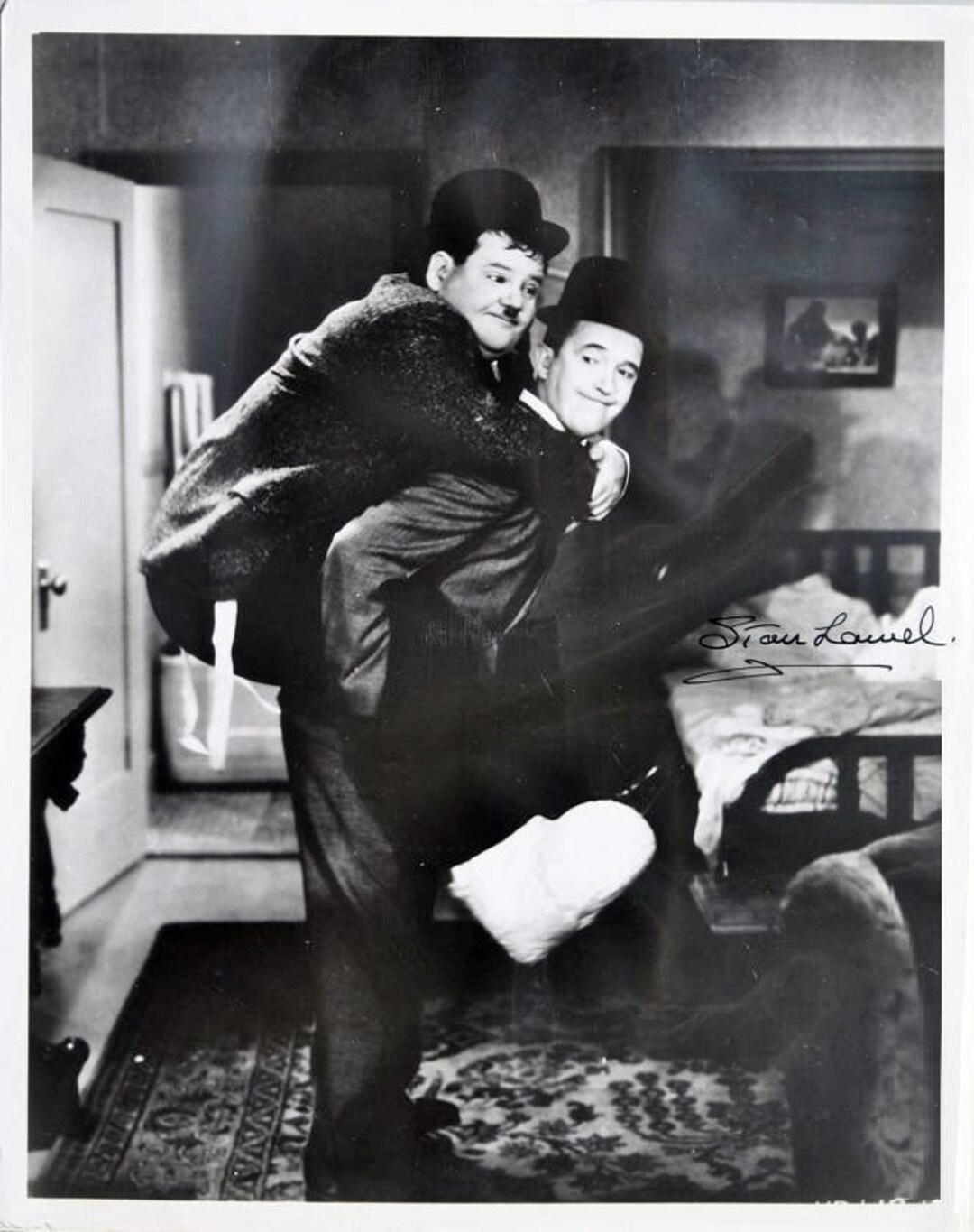 Stan Laurel Signed Photo - Laurel and Hardy - Hal Roach W/COA - Etsy
