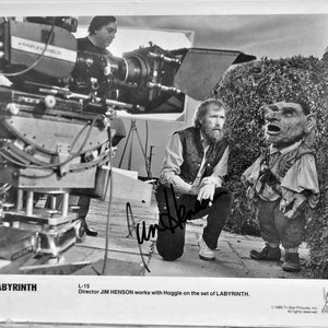 Jim Henson Signed Photo - Labyrinth, Dark Crystal, Muppets - W/COA - Etsy