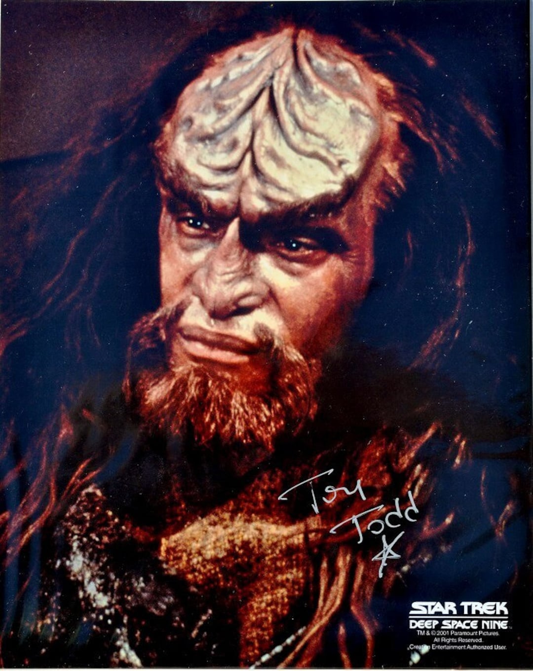 Tony Todd Star Trek DS9 Signed Photo W/COA - Etsy