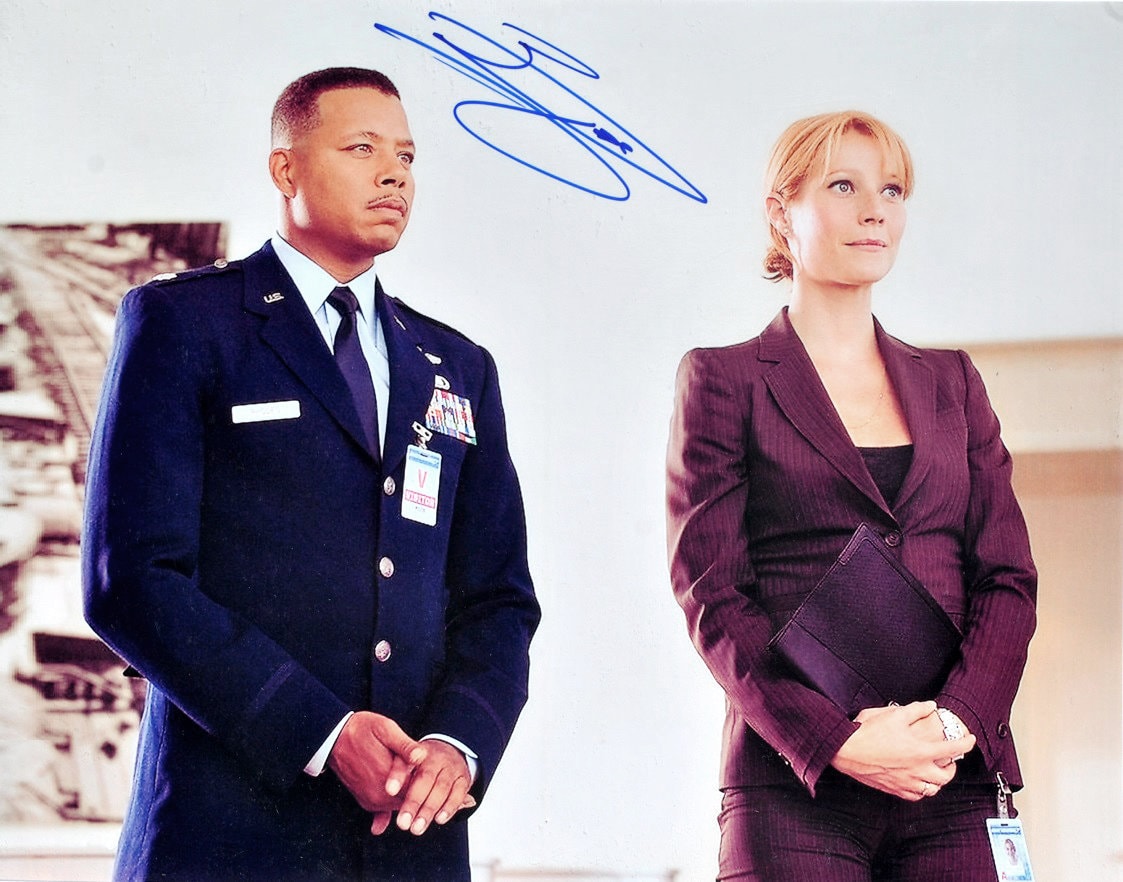 Terrence Howard - Iron Man Signed Photo - W/COA - Etsy