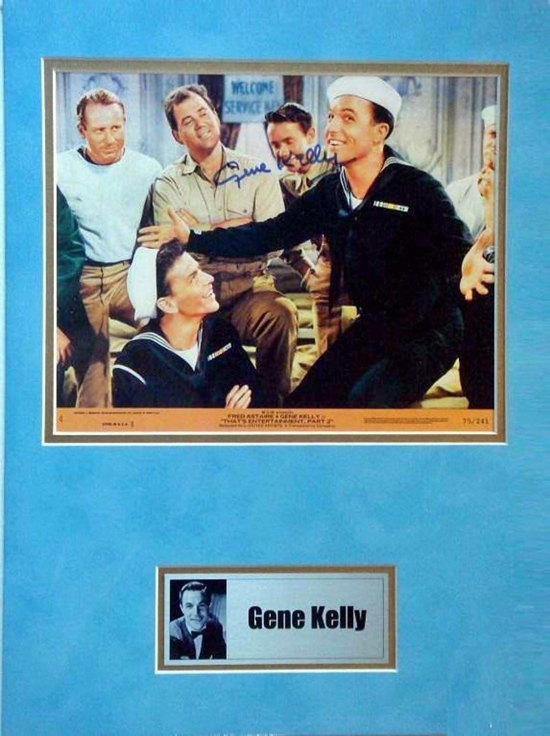 Gene Kelly Signed Photo Plaque – That’s Entertainment Part 2, 11"x 16 ...