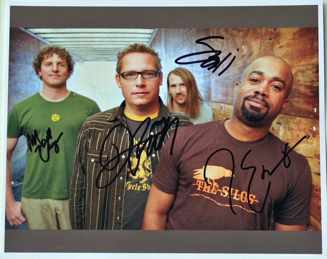 Hootie & the Blowfish Signed Photo X4 – Darius Rucker, Mark Bryan + W ...