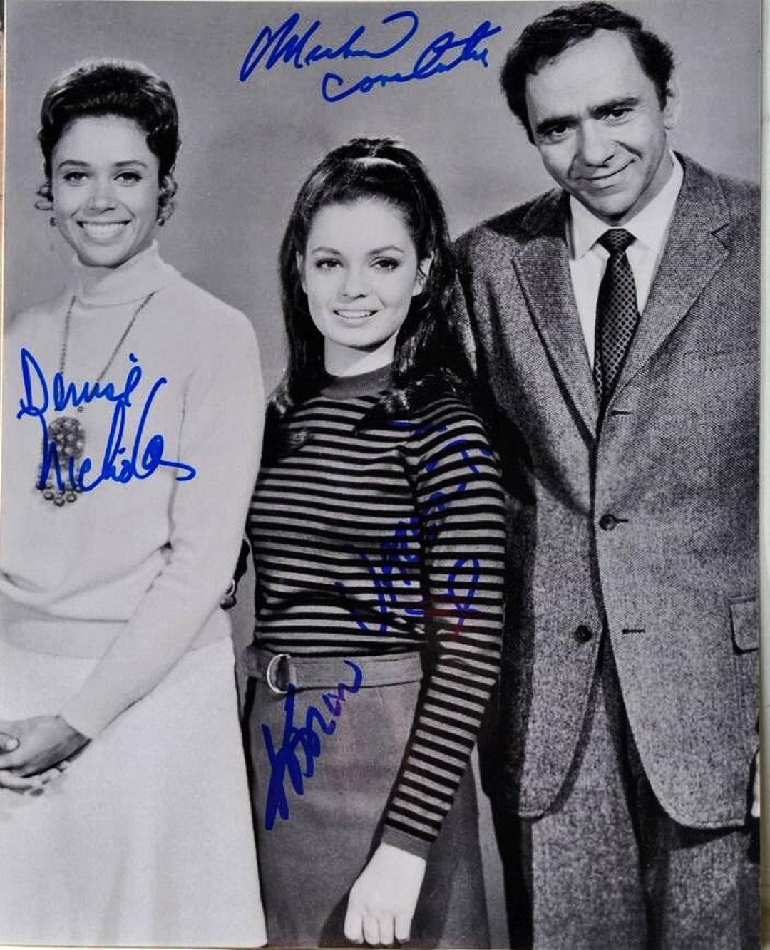 Room 222 Cast Signed Photo – Michael Constantine, Karen Valentine ...