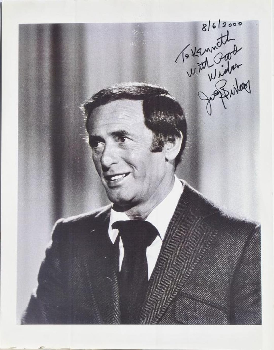 Joey Bishop Signed Photo - the Rat Pack, the Tonight Show - W/COA - Etsy