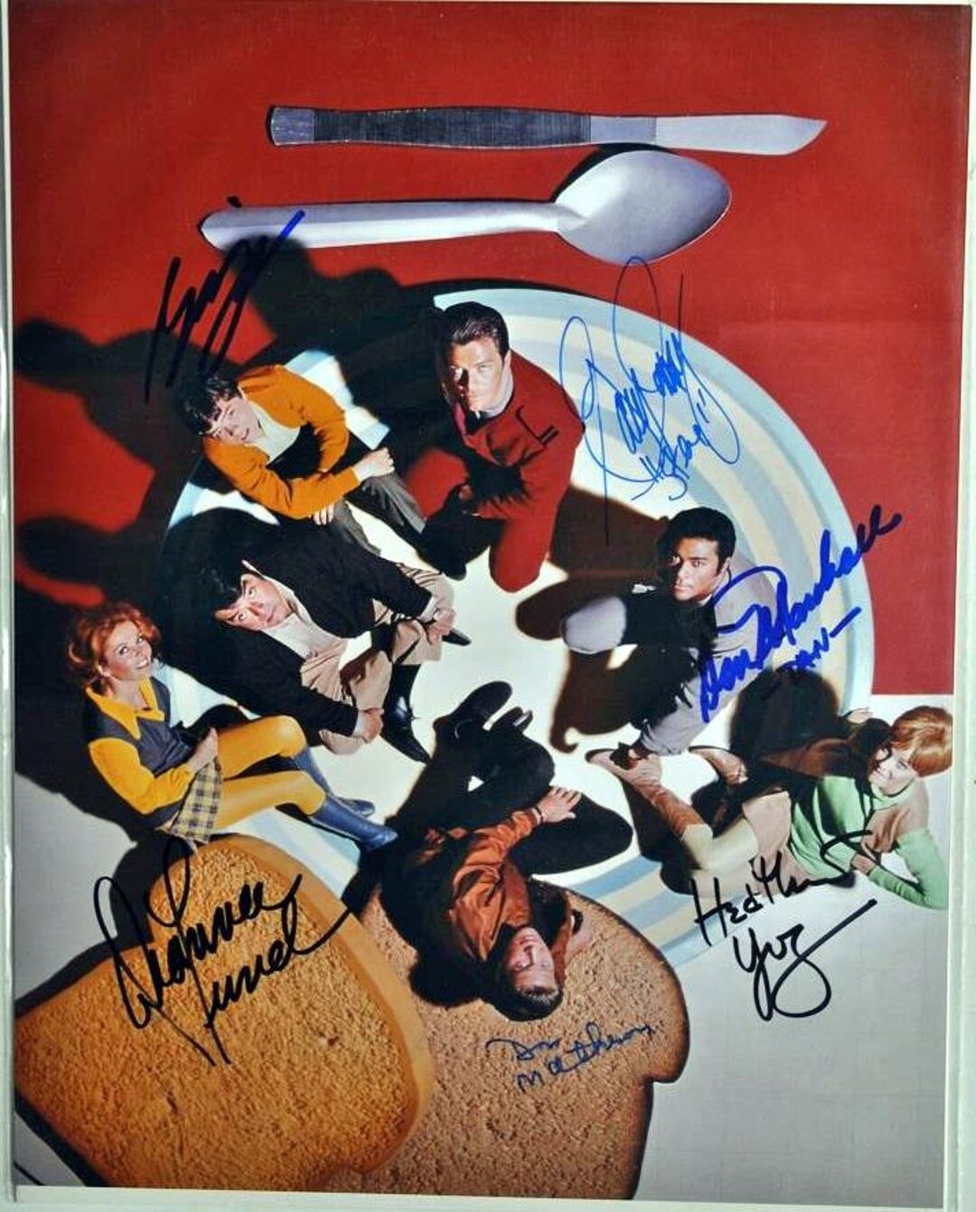 Land of the Giants Cast Signed Photo X6 - Gary Conway, Don Matheson ...