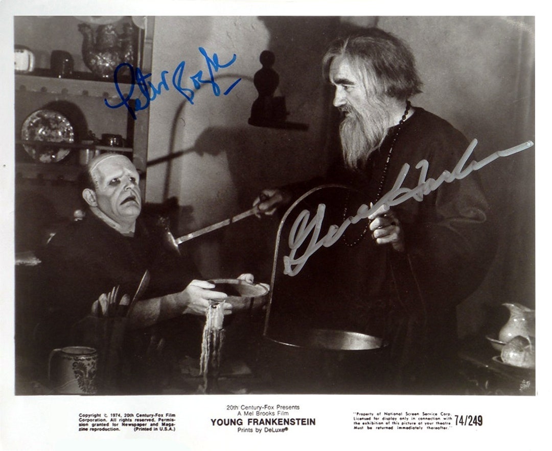 Peter Boyle & Gene Hackman Photo - Young Frankenstein W/COA - Etsy