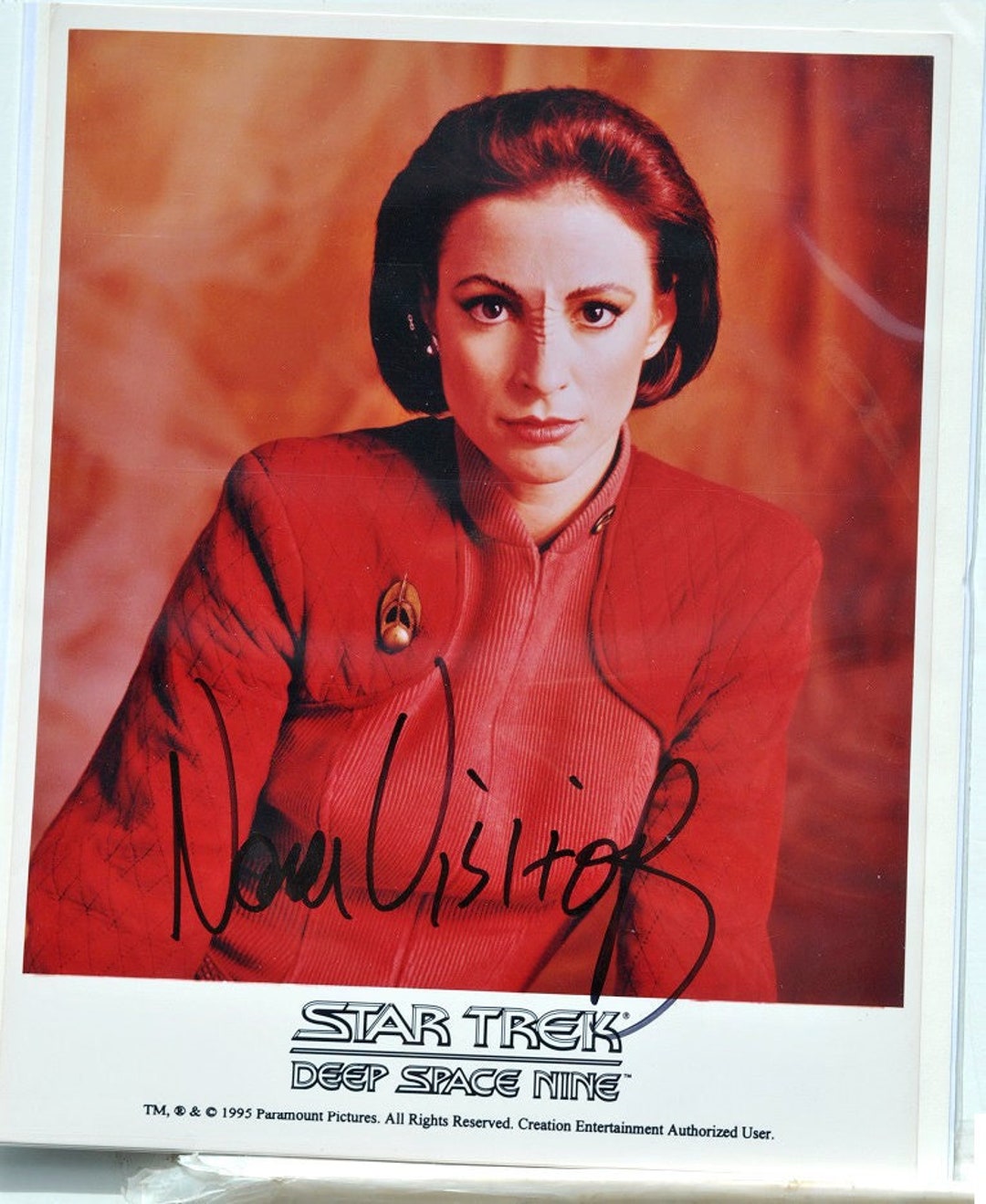 Nana Visitor - Star Trek DS9 Signed Photo - W/COA - Etsy