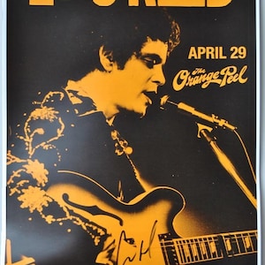 Lou Reed Signed 2008 Concert Tour Poster W/COA - Etsy