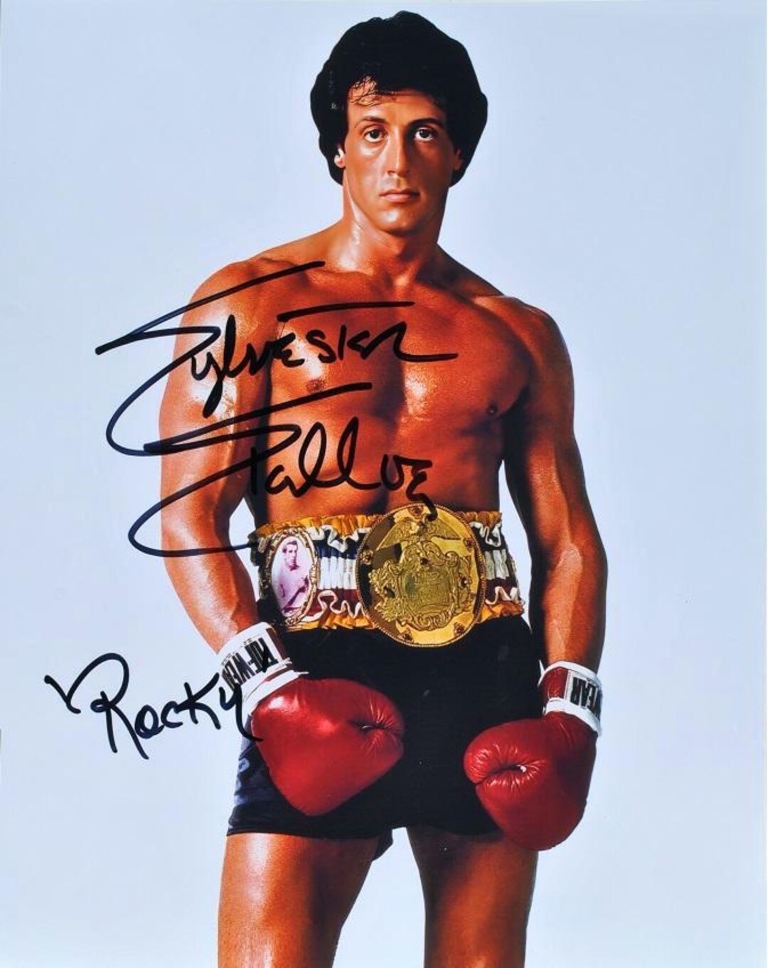 Sylvester Stallone Signed Photo - Rocky W/COA - Etsy