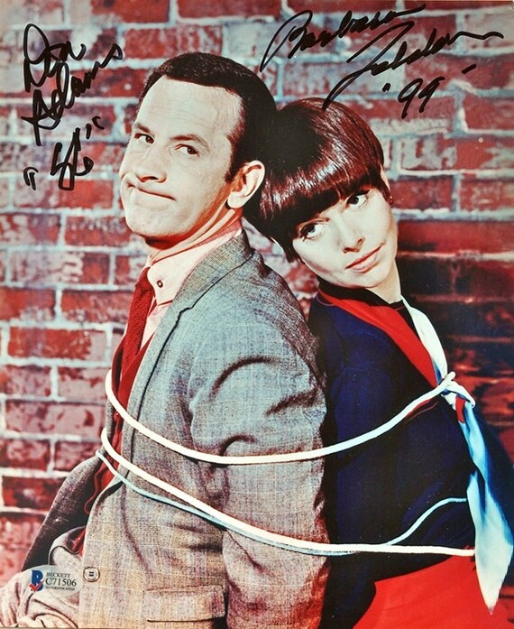 Get Smart Cast Signed Photo X2 Don Adams Barbara Feldon - Etsy