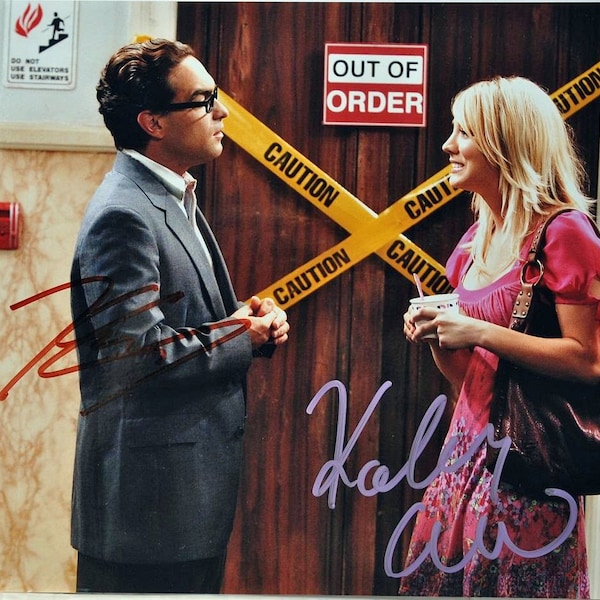 Kaley Cuoco Autograph - Etsy