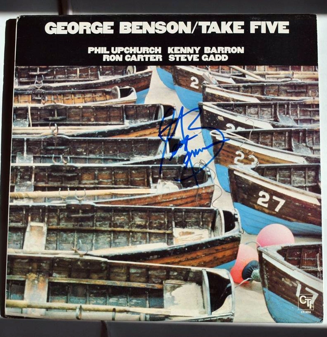 George Benson - Take Five Signed Album - Take Five #CTI-8014 CTI ...