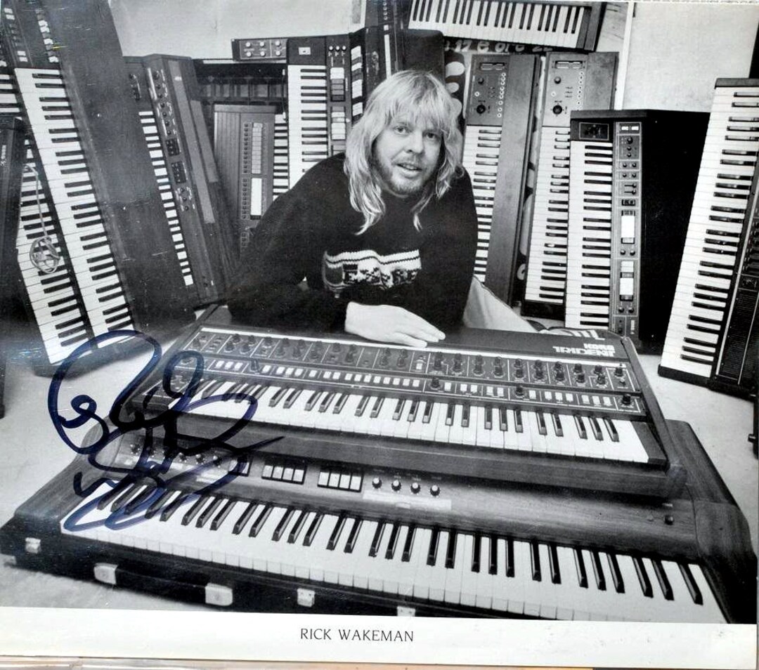 Rick Wakeman Signed Photo - Yes - W/COA - Etsy