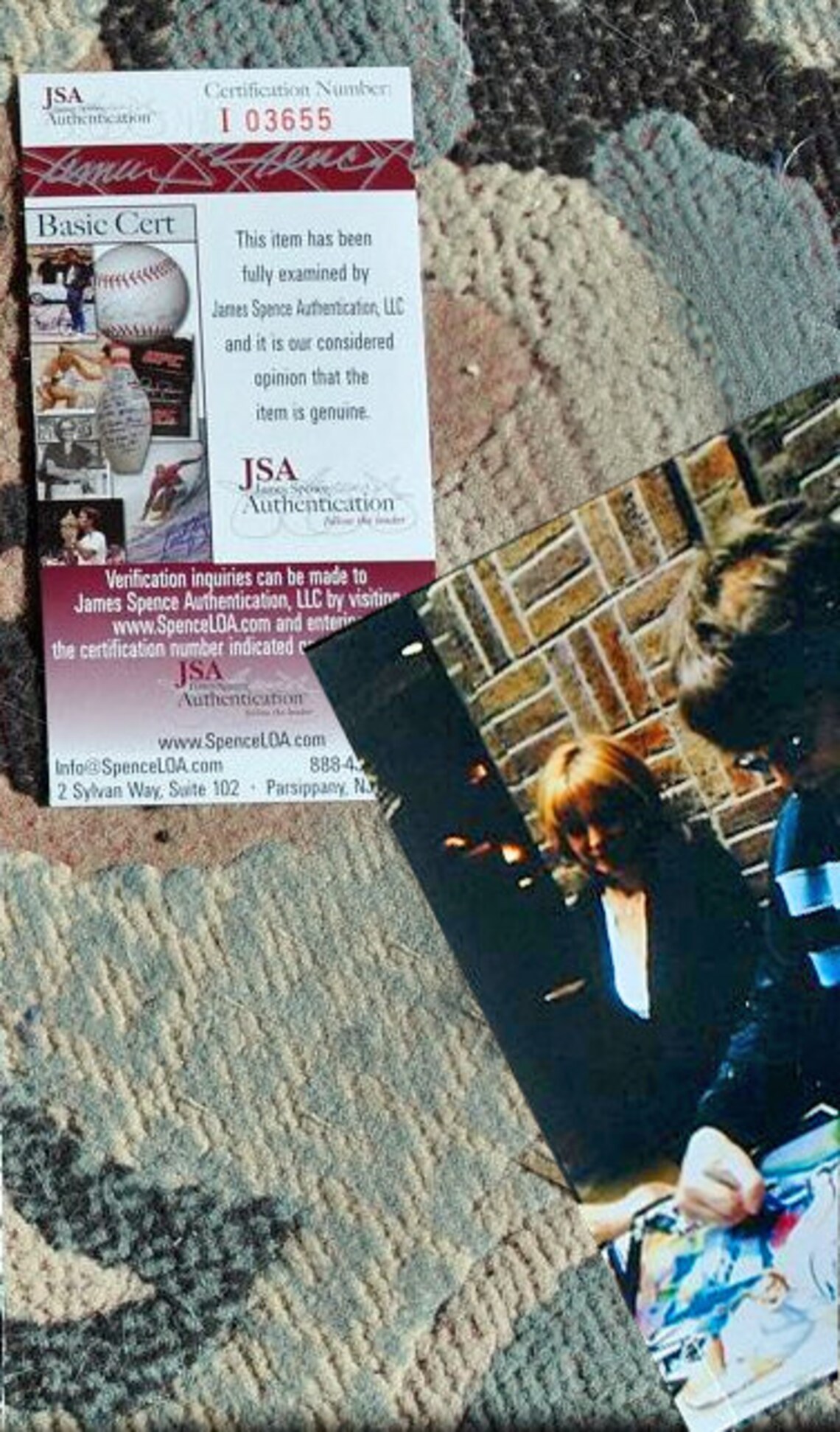 The Cars - Door to Door Signed Album X4 - Ric Ocasek, Greg Hawkes ...