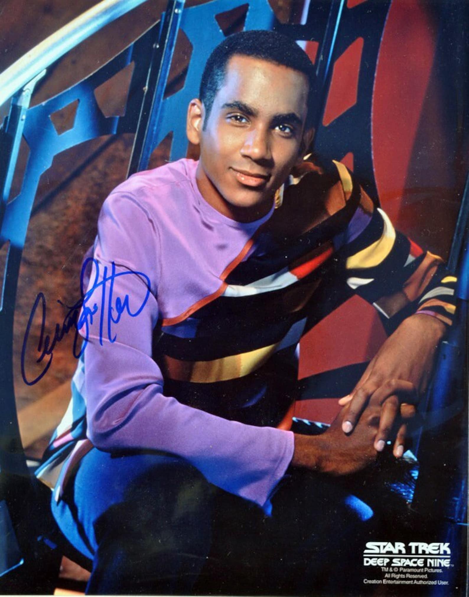 Cirroc Lofton - Star Trek DS9 Signed Photo - W/COA - Etsy