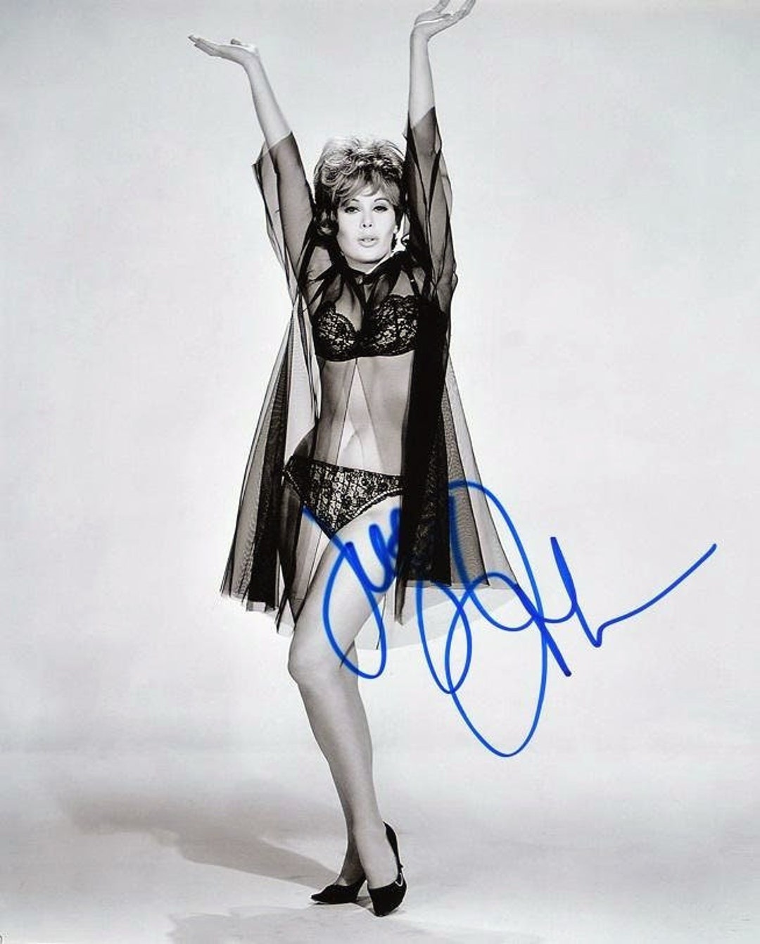 Jill St John Signed Photo Diamonds Are Forever Hart To Hart Wcoa