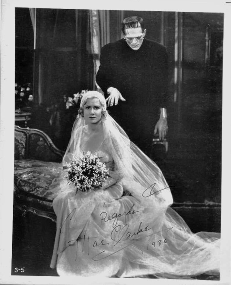 Mae Clarke Signed Photo - Frankenstein - W/COA - Etsy