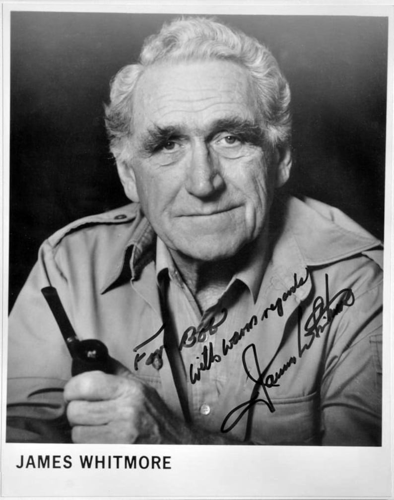 James Whitmore Signed Photo - Angels in the Outfield, the Asphalt ...
