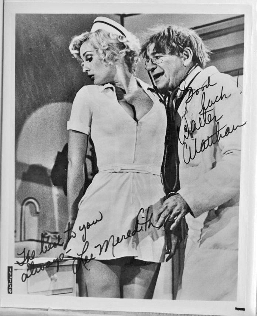 Walter Matthau & Lee Meredith Signed Photo - the Sunshine Boys - W/COA - Etsy