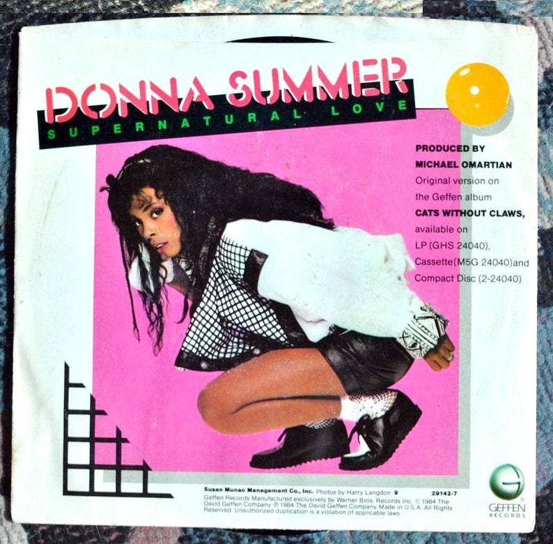 Donna Summer - Supernatural Love Signed Album W/COA - Etsy