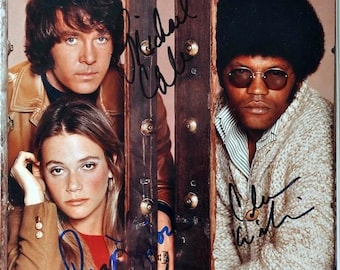 The MOD SQUAD Cast Signed Photo X3 - Michael Cole, Peggy Lipton ...