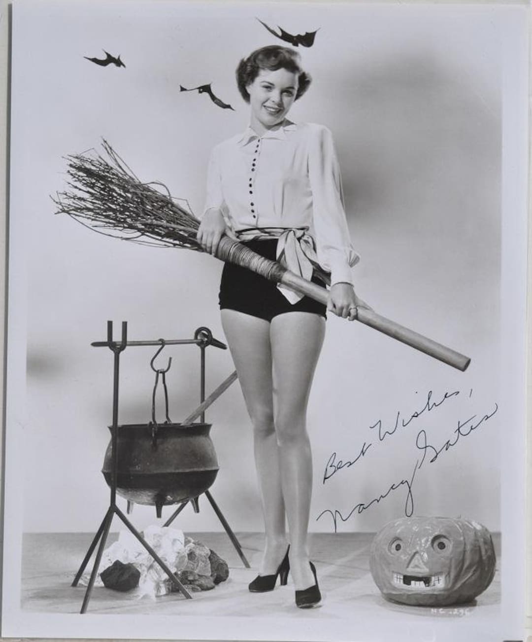 Nancy Gates Signed Photo - Check Your Guns, Some Came Running - W/COA ...