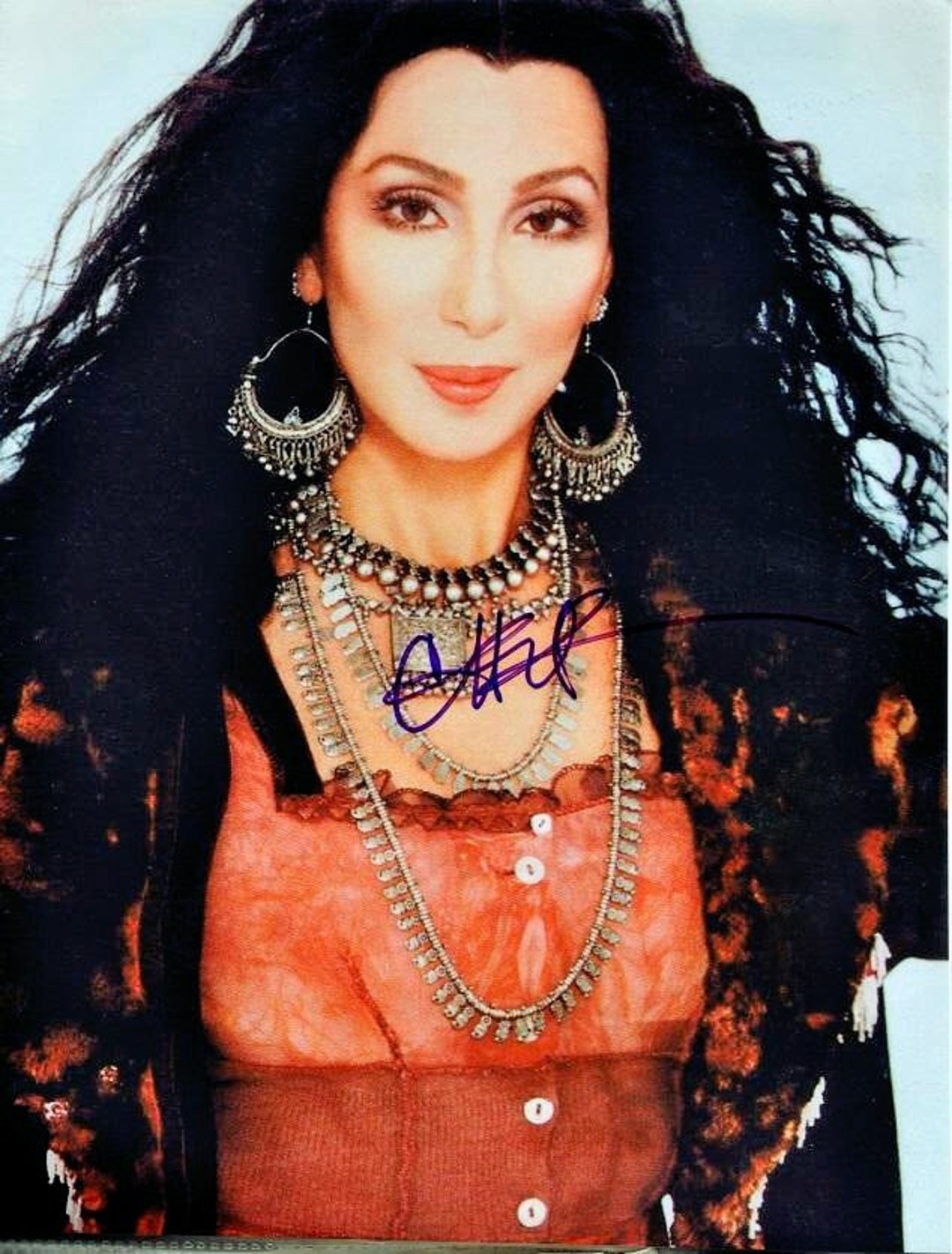 Cher Signed Photo - Sonny & Cher, Witches of Eastwick - W/COA - Etsy