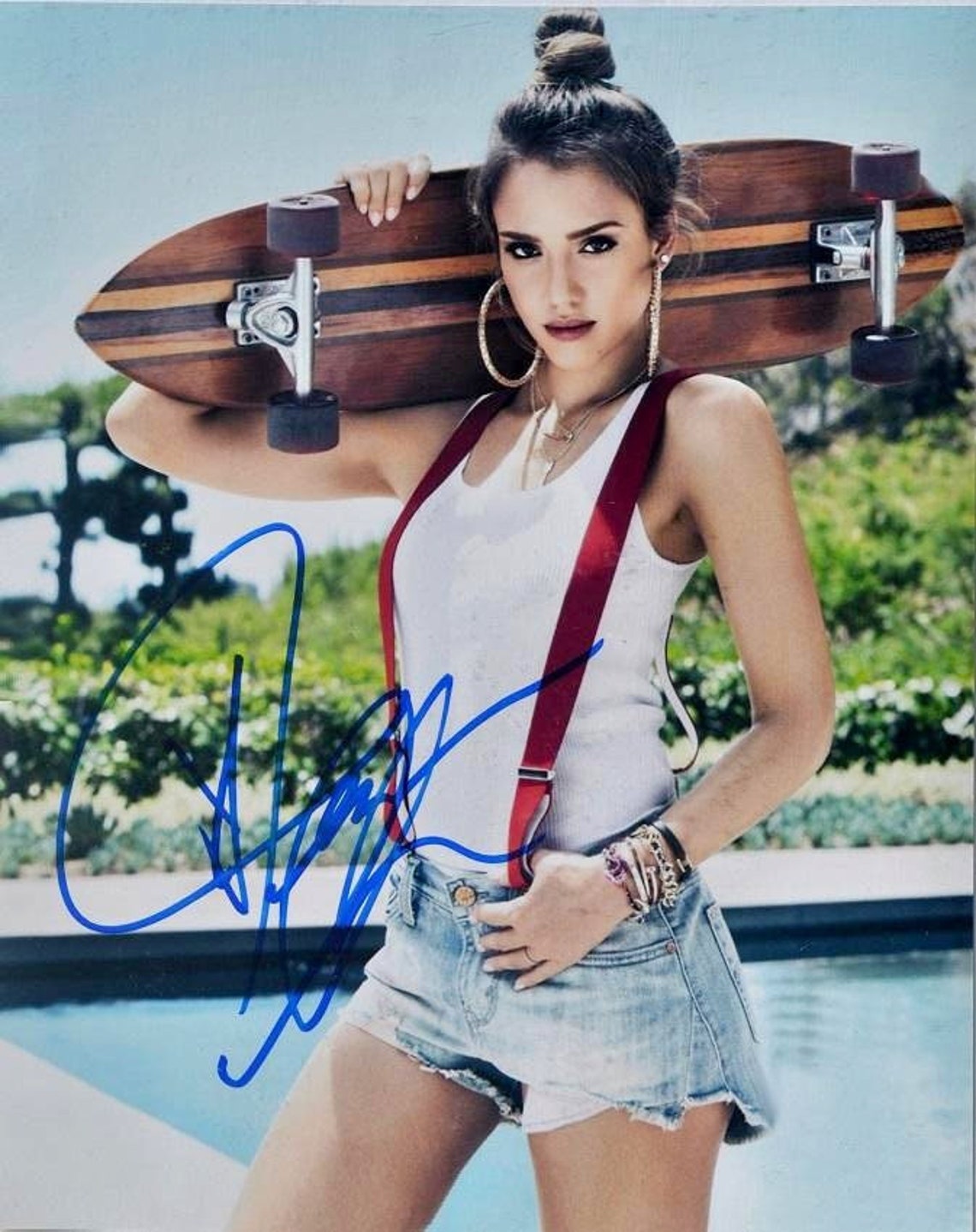 Jessica Alba Signed Photo - Dark Angel, Fantastic Four, Little Fockers ...