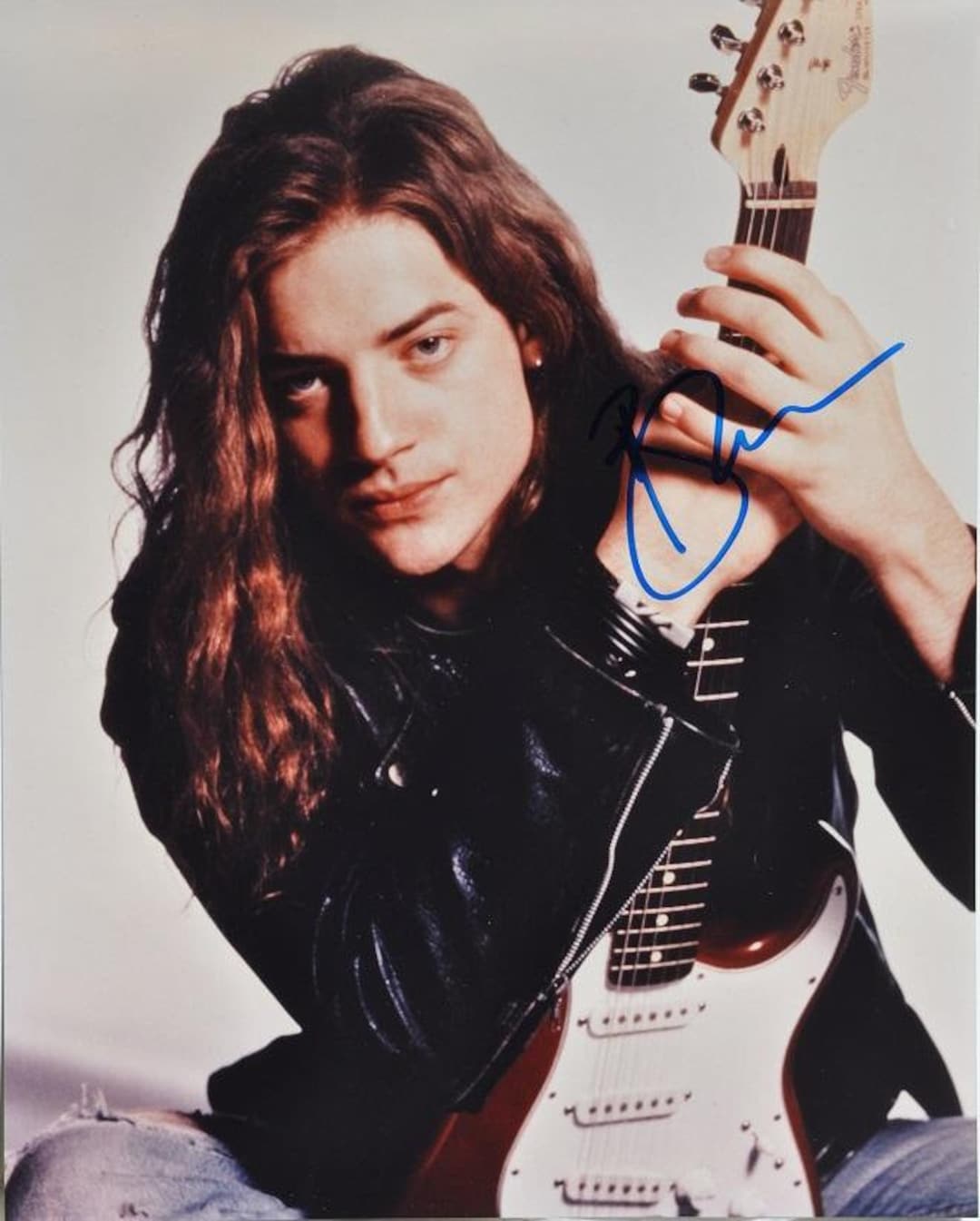 Brendan Fraser Signed Photo - Encino Man, Bedazzled W/COA - Etsy