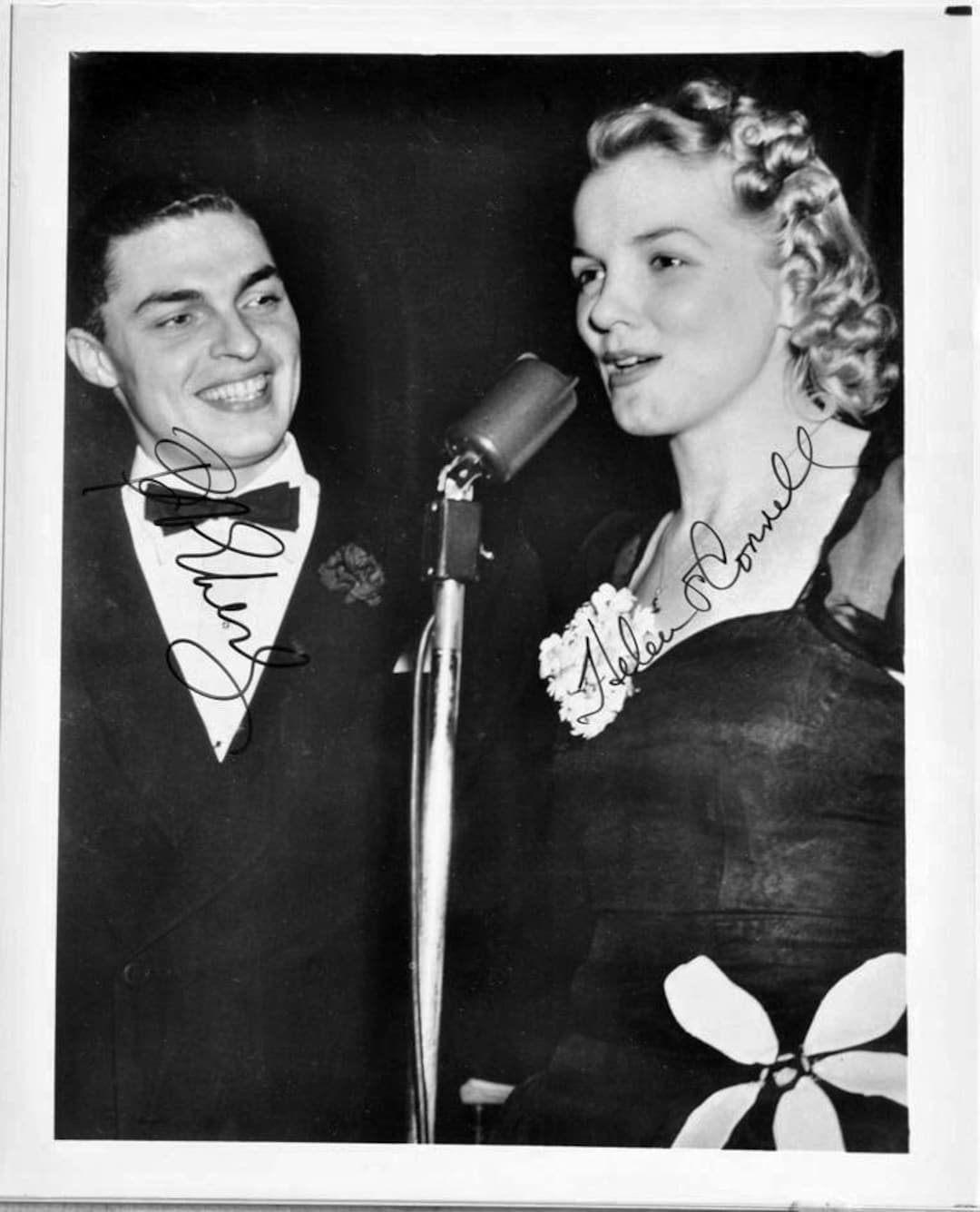 Bob Eberly & Helen O'connell Signed Photo - Jimmy Dorsey - W/COA - Etsy