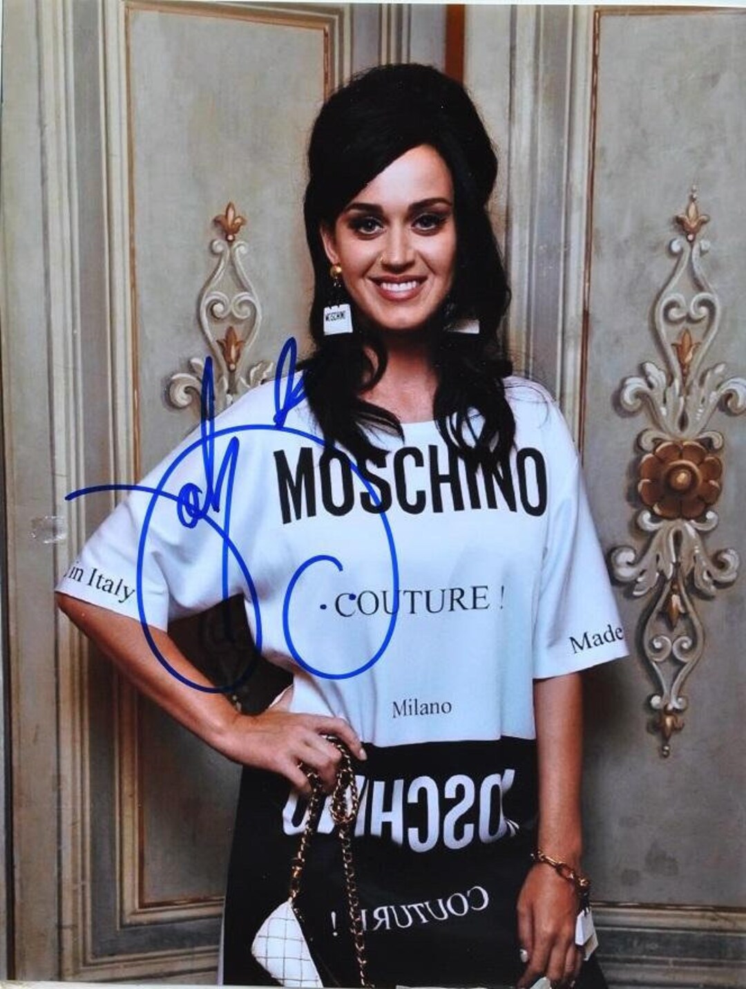 Katy Perry Signed Photo - One of the Boys - I Kissed A Girl - Teenage ...