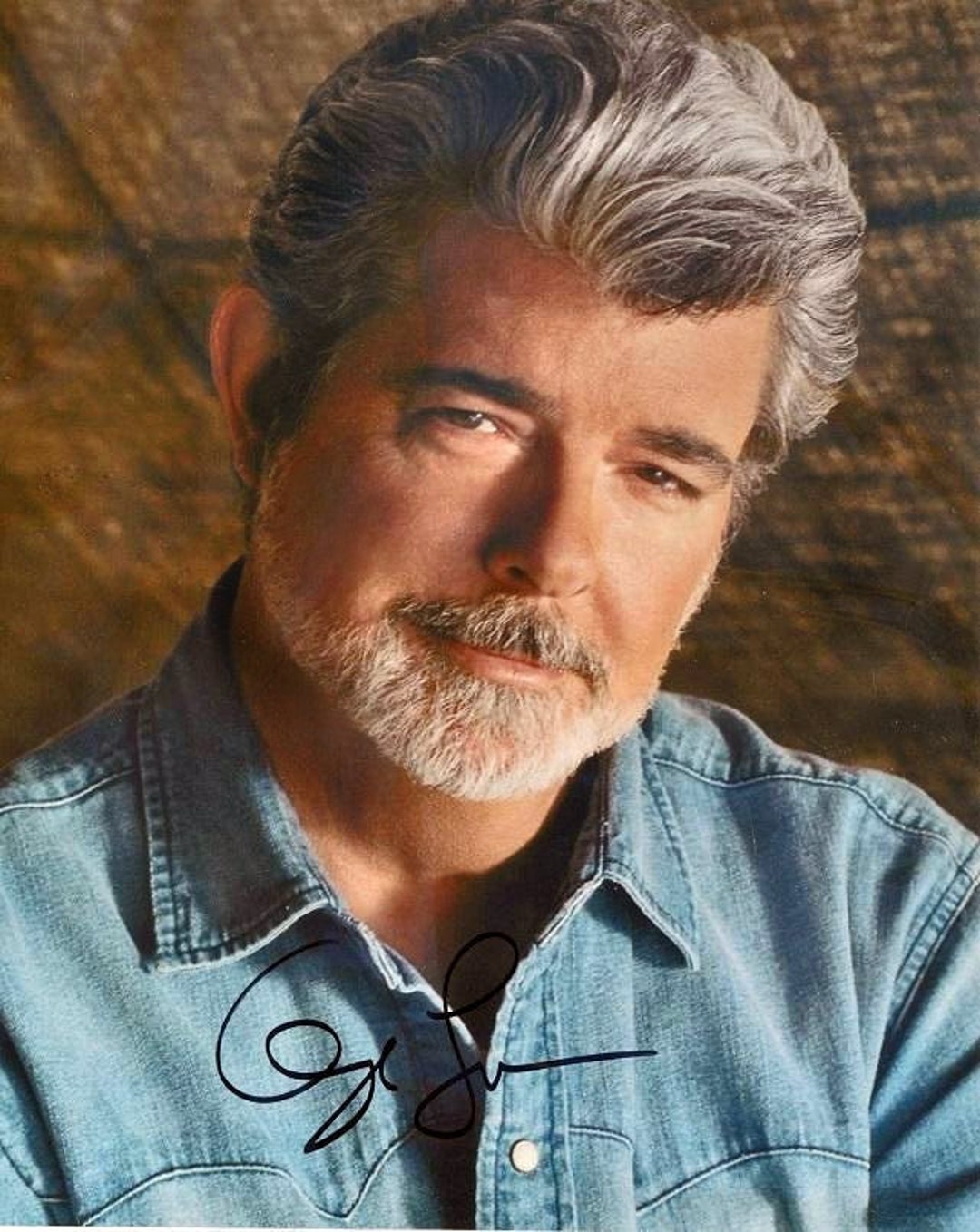 George Lucas Signed Photo - Star Wars, Indiana Jones, Industrial Light ...