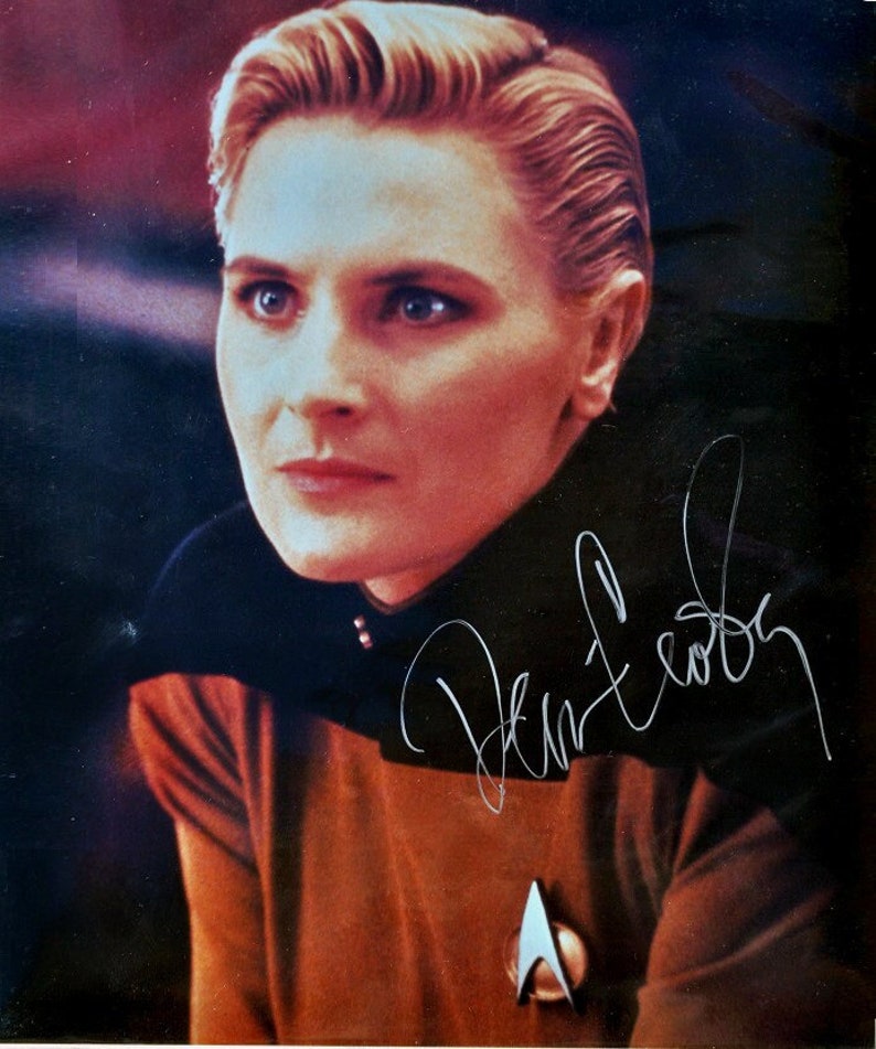 Denise Crosby Star Trek Tng Signed Photo W Coa Etsy