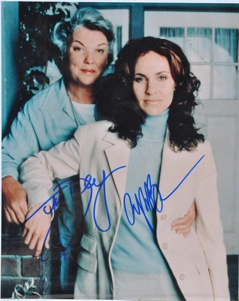Judging Amy Cast Signed Photo X2 - Amy Brenneman, Tyne Daly W/COA - Etsy