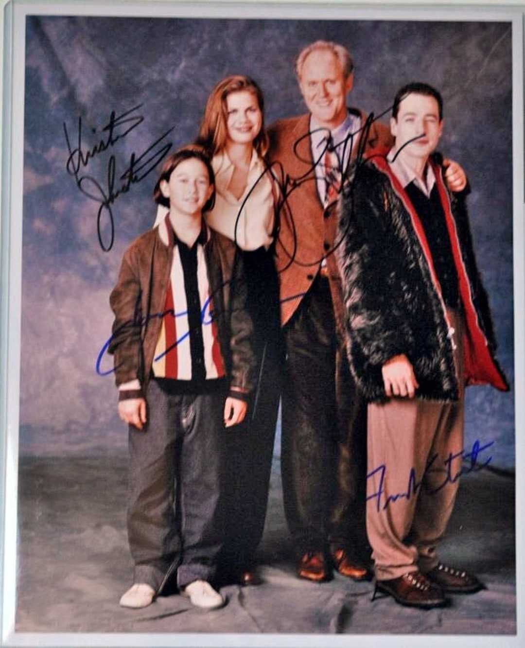 3rd Rock From the Sun Cast Signed Photo X4 - John Lithgow, Kristen ...