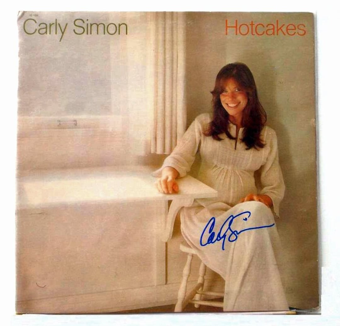Carly Simon - Hotcakes Signed Album - W/COA - Etsy