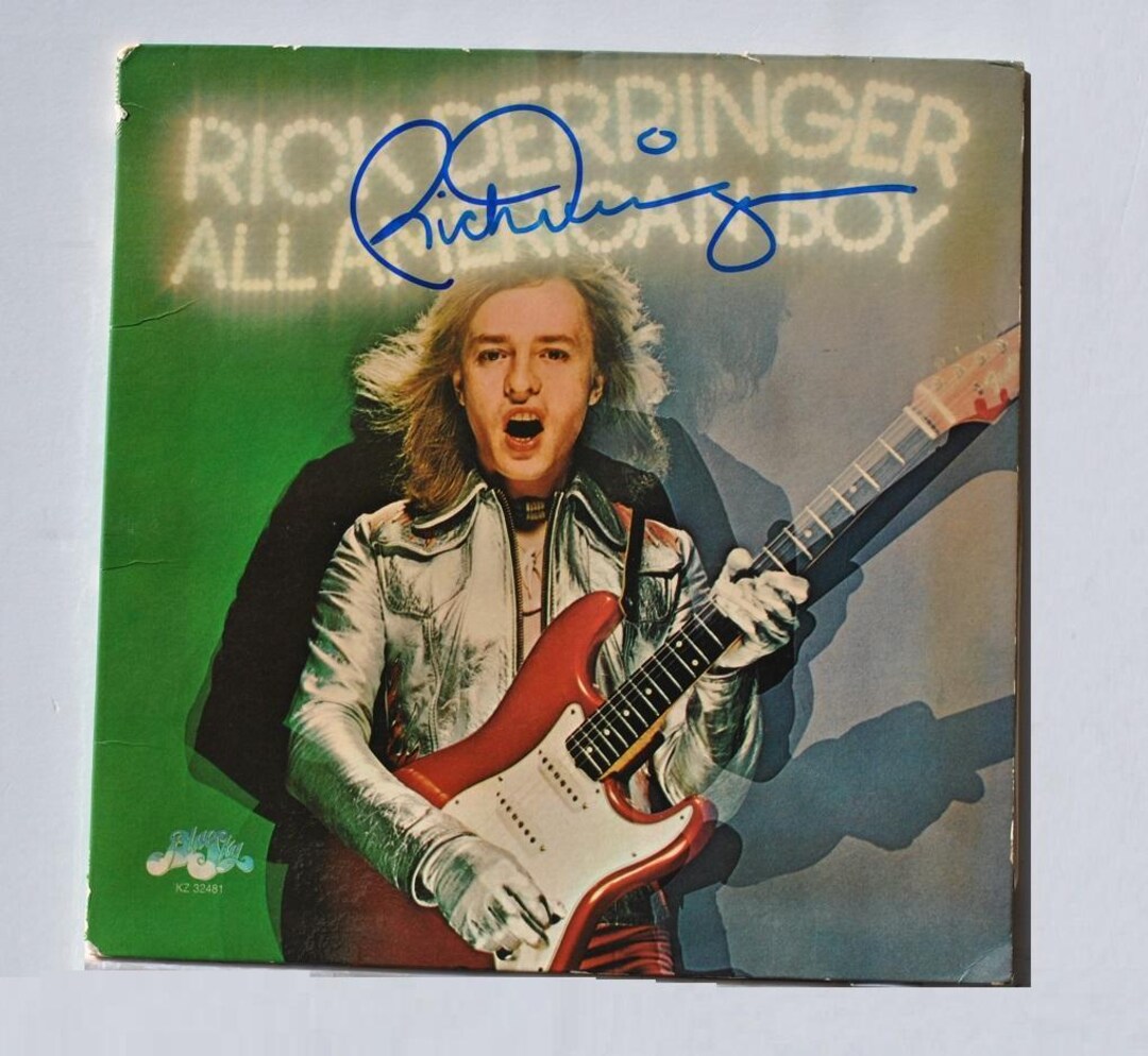 Rick Derringer Signed Album Cover – All American Boy W/COA - Etsy