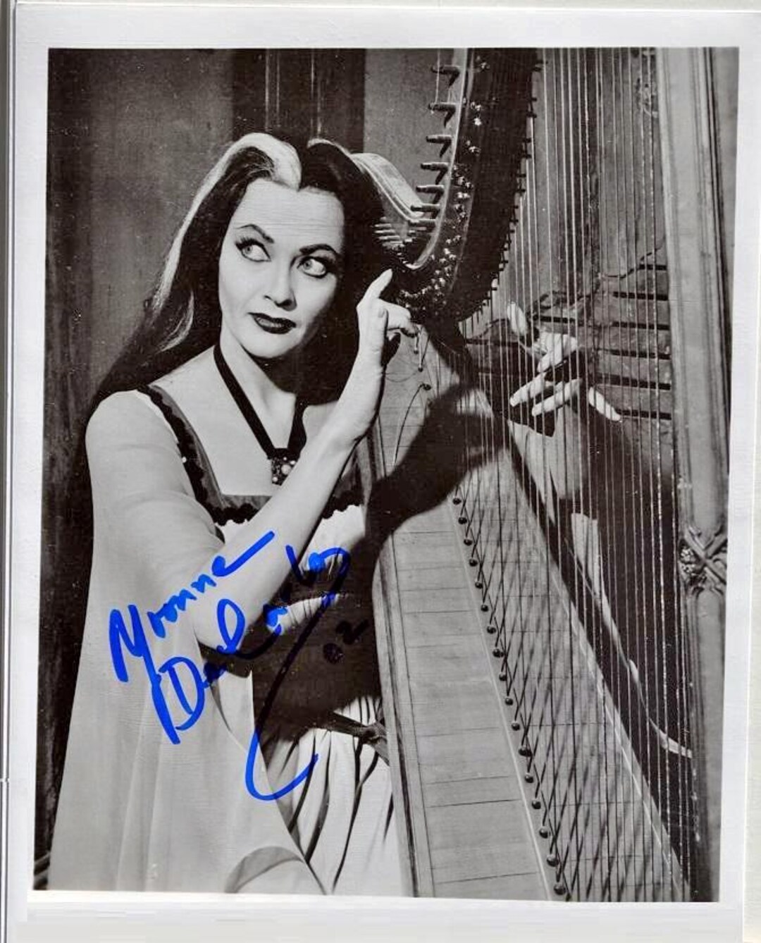 Yvonne Decarlo Signed Photo - the Munsters W/COA - Etsy