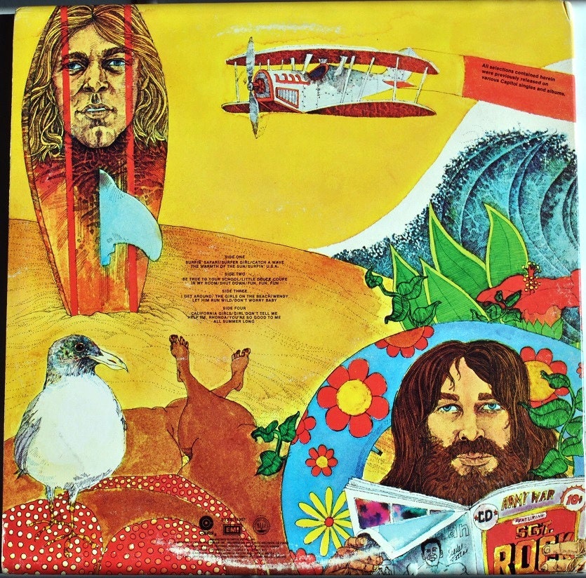 The Beach Boys Signed Album X4 - Endless Summer - Brian Wilson, Mike ...