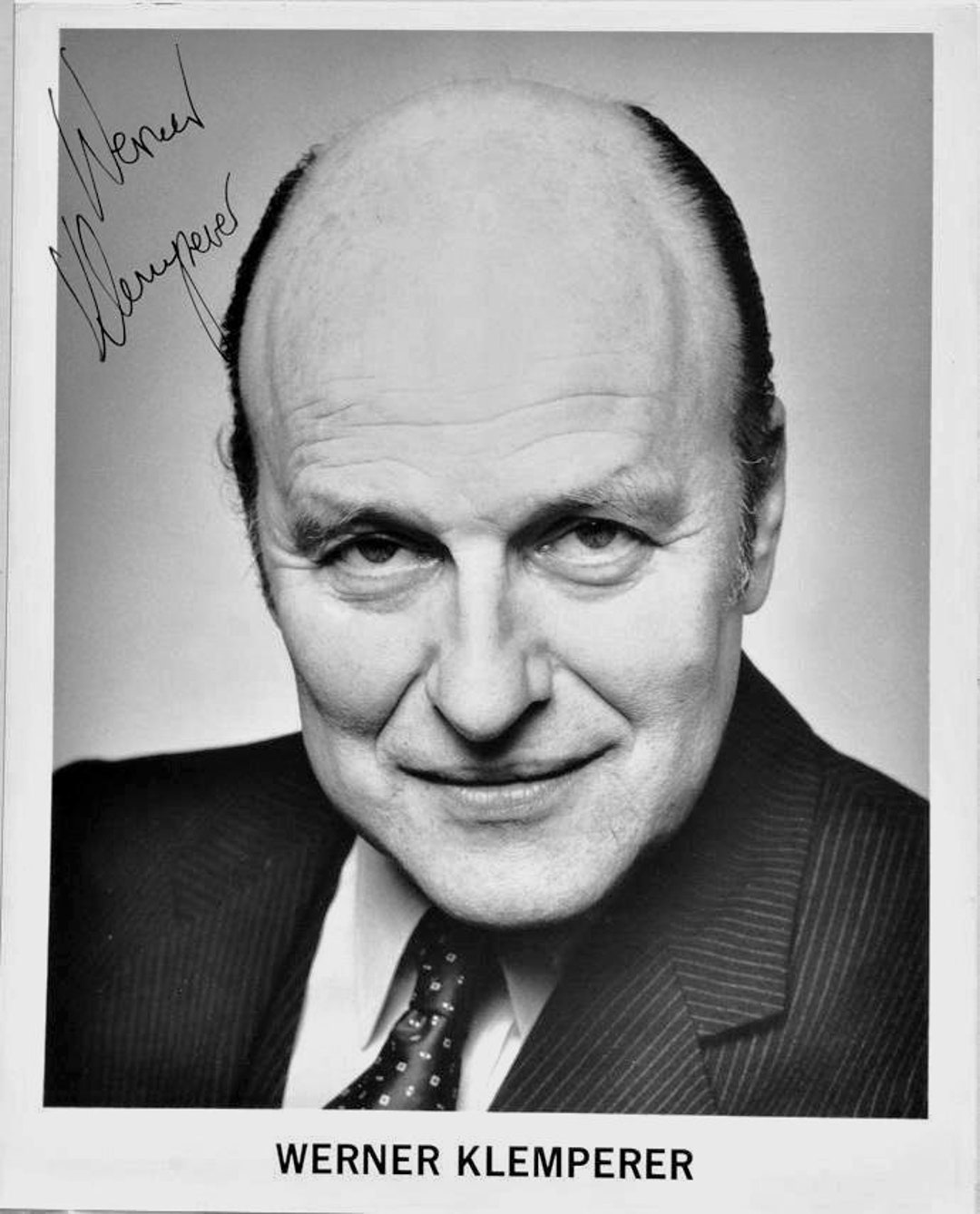 Werner Klemperer Signed Photo - Colonel Klink - Hogan's Heroes – W/COA ...