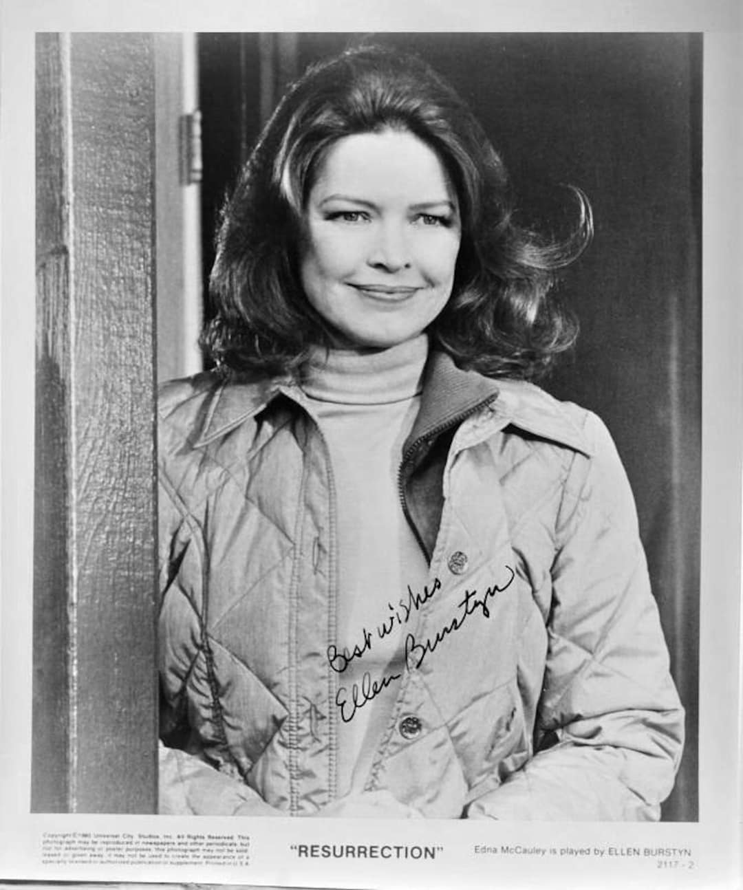 Ellen Burstyn Signed Photo The Exorcist The Last Picture Show W Coa Etsy