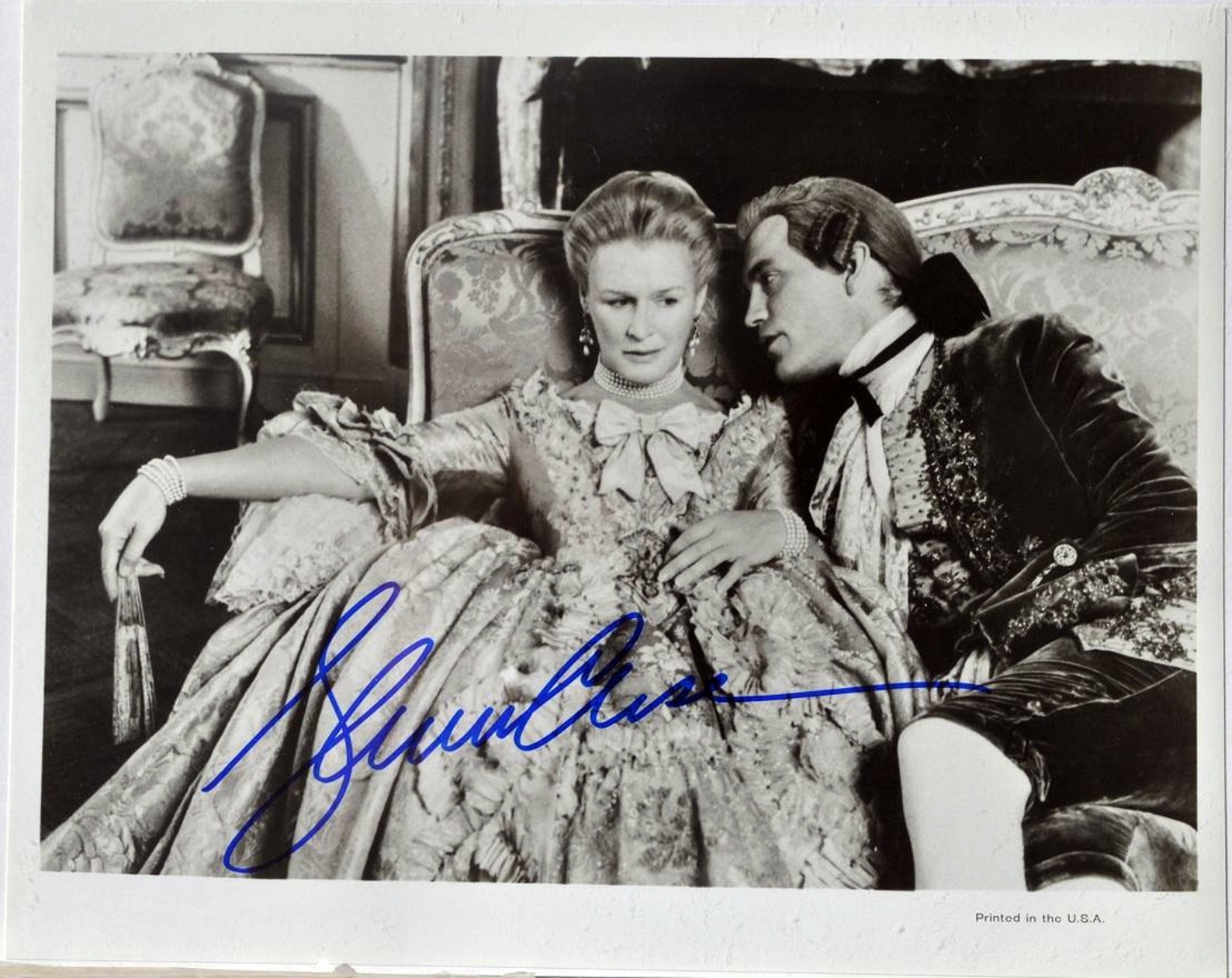 Glenn Close Signed Photo Dangerous Liason W/COA - Etsy