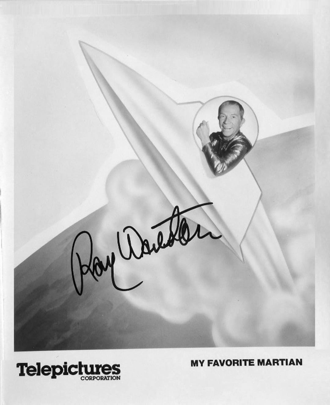 Ray Walston Signed Photo - My Favorite Martian W/COA - Etsy