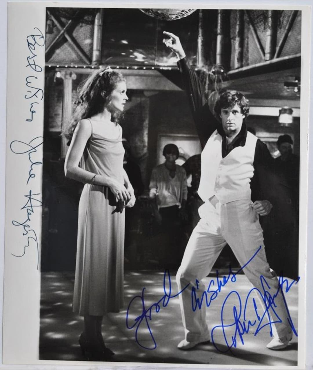 Airplane Cast Signed Photo X2 - Robert Hayes and Julie Hagerty - W/COA ...