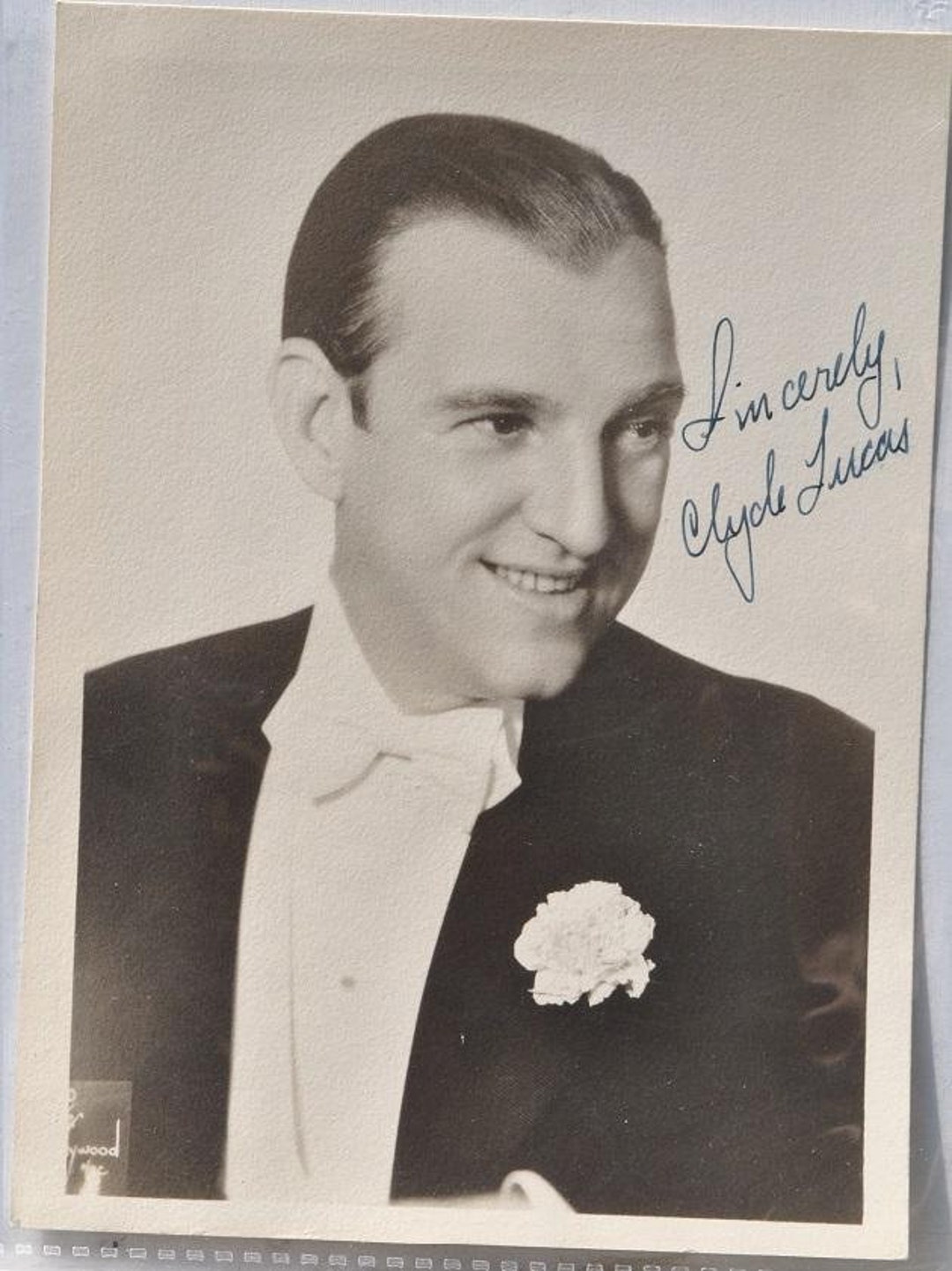 Clyde Lucas Signed Photo - Big Band Leader W/COA - Etsy