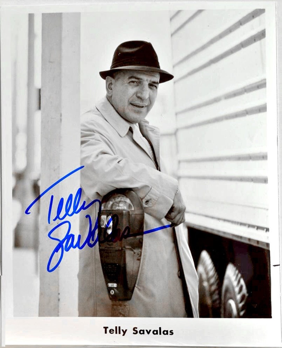 Telly Savalas Signed Photo - Kojak - W/COA - Etsy