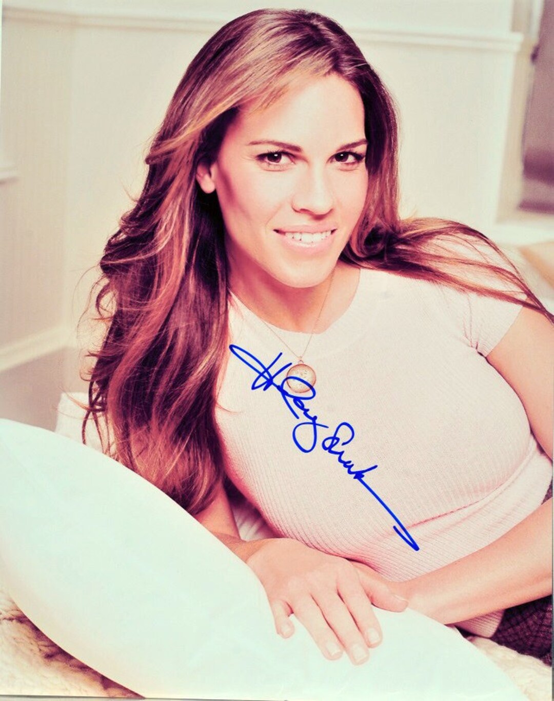 Hilary Swank Signed Photo - W/COA - Etsy