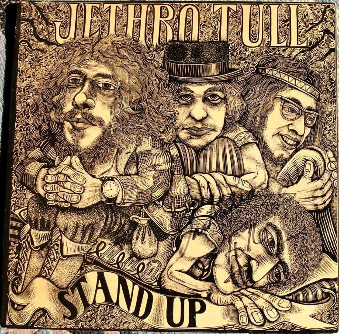 Ian Anderson - Jethro Tull Signed Album – Stand up - W/COA - Etsy